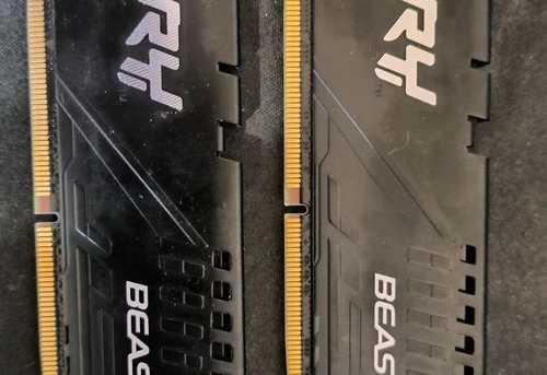 Оперативная память Kingston Fury Beast KF560C36BBE