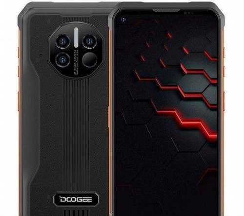 Doogee V10 8/128Gb (оранжевый/черный)