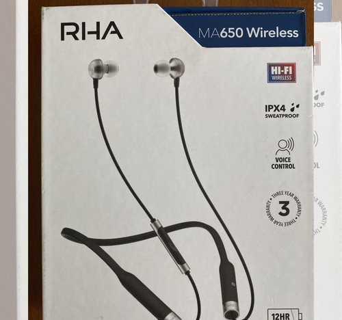 Наушники RHA MA-650 Wireless