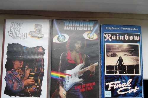 Видеокaссеты лицензия Rainbow, Stevie Ray Vaughan