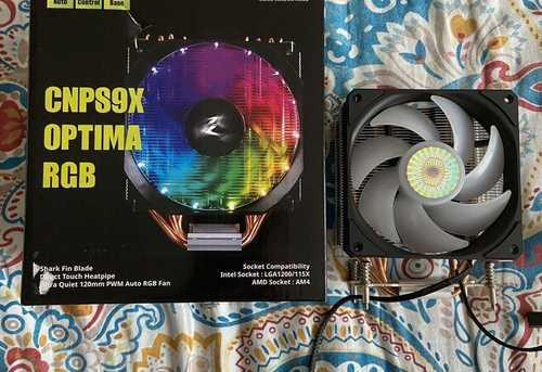 Кулер процеccорный Zalman Optima RGB