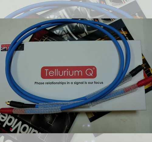 Межблочный кабель RCA Tellurium Q Blue II 1m