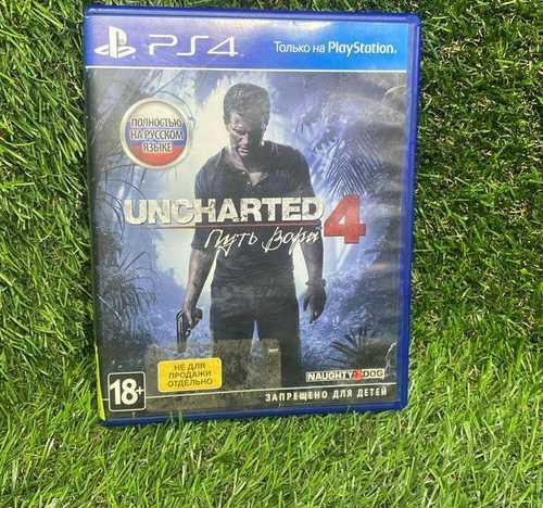 Диск Sony Playstation 4 Uncharted 4 (З)