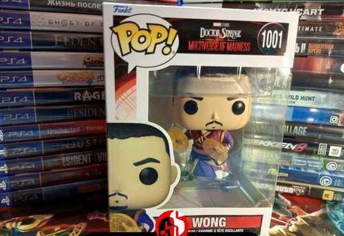 Funko pop marvel Doctor Strange in the MoM Wong (1