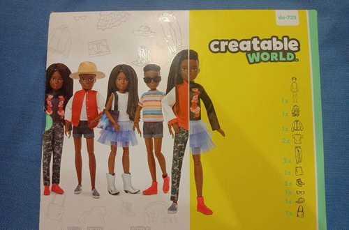 Кукла Creatable World Deluxe Character Mattel