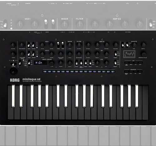 Синтезатор korg Minilogue XD BW