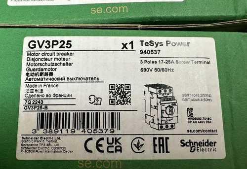 Schneider Electric GV3P25