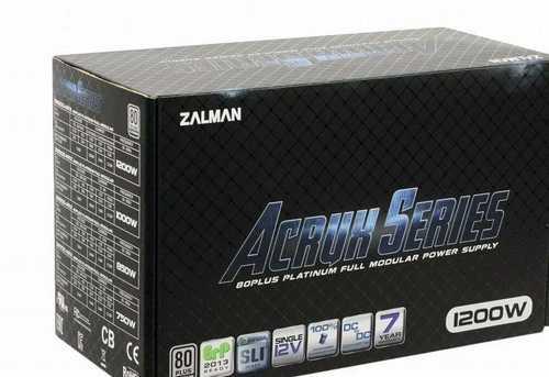 Блок питания Zalman acrux series 1200w platinum