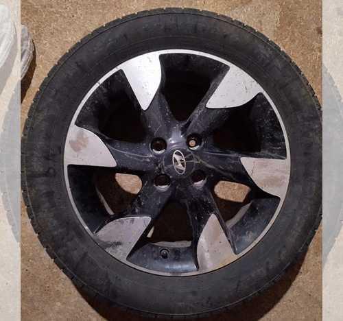 Диски nissan c шинами Nokian Nordman SZ2 205/55 R1