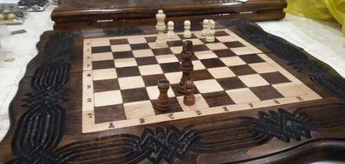 Нарды, шахматы, шашки 3 в 1
