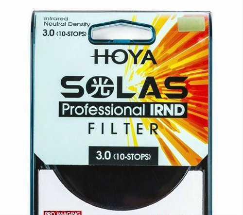 Светофильтр ND hoya solas 10 стопов 77мм