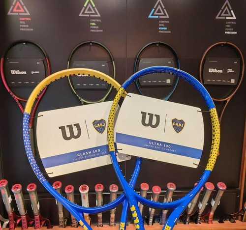 Ракетки Wilson Clash 100 и Ultra Limited Edition