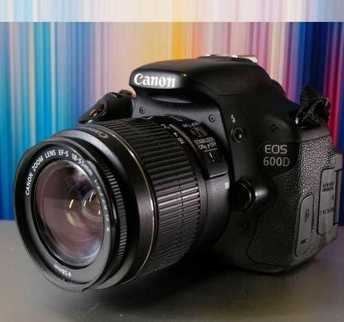 Canon 600d   kit 18-55mm