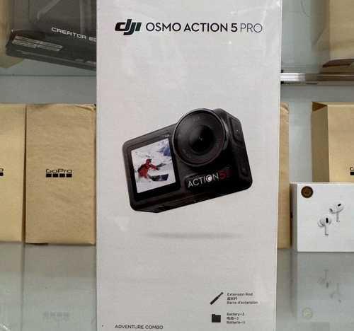 DJI Osmo action 5 pro adventure combo новая