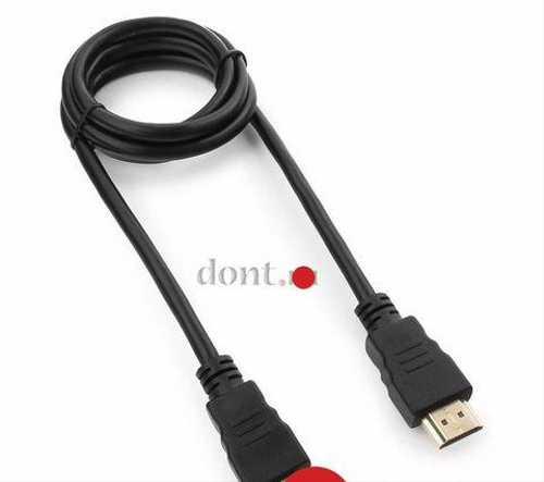 Кабель Гарнизон hdmi-hdmi v1.4 (19pin to 19pin) 1м