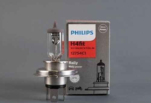 Лампа Philips H4 12754 Competition Rally 100/90W