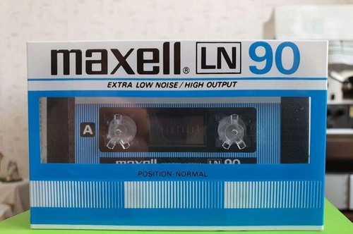 Аудиокассеты maxell LN90 новая