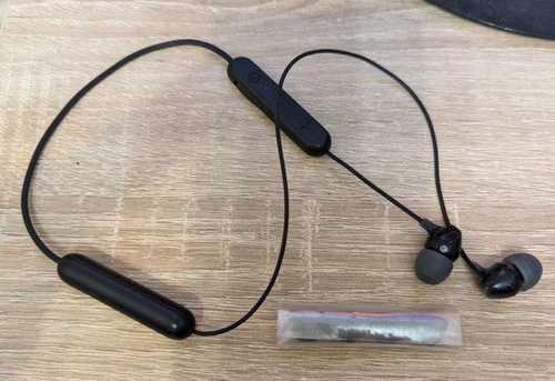 Беспроводные Bluetooth наушники вкладыши Sony