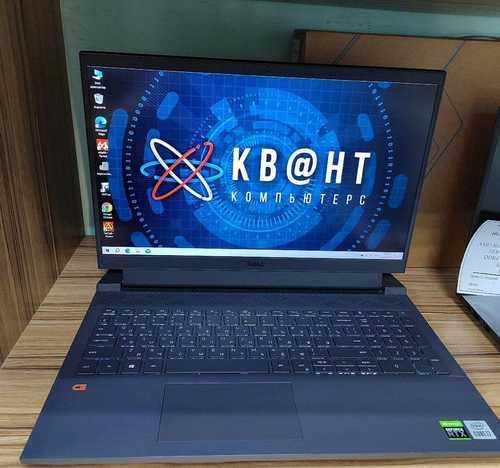 Новенький игровой ноутбук Dell i7 10870H RTX 3060