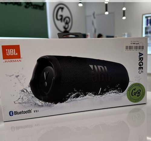 Портативная колонка JBL Charge 5/Black