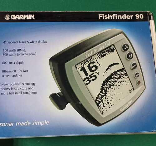 Эхолот garmin fishfinder 90