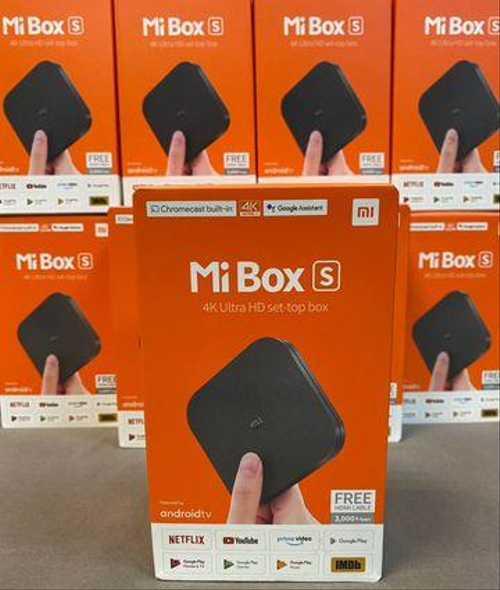 Тв приставка xiaomi Mi box s