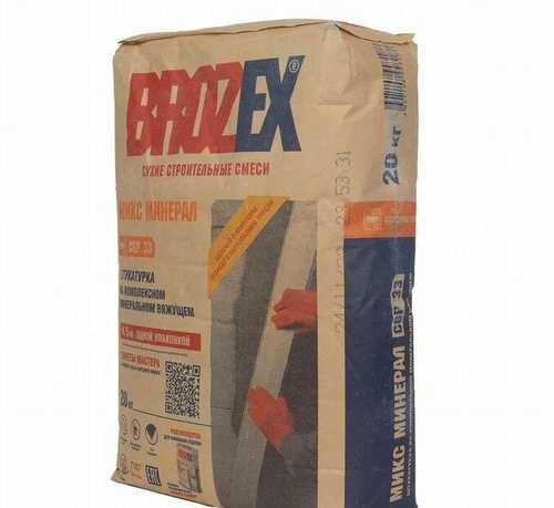 Штукатурка гипсово-цементная Brozex Микс CGP 33