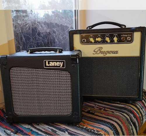 Ламповый Комбоусилитель Laney Cub 8   Bugera V5