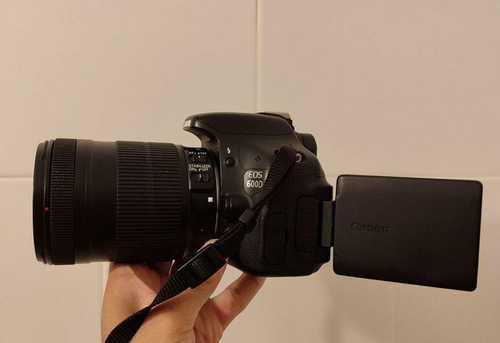 Зеркальный фотоаппарат Canon EOS 600b