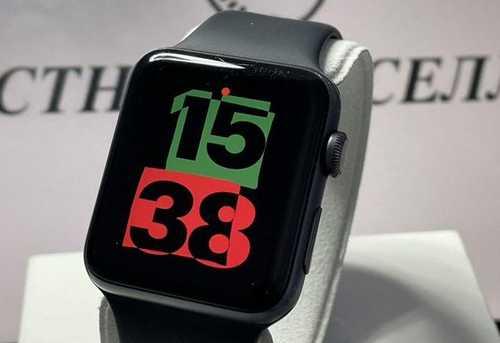 Часы apple watch 3 42mm 82%