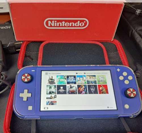 Nintendo switch lite 256 gb прошитая чип