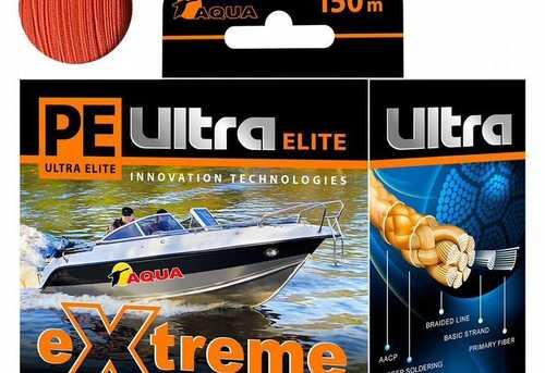 Шнур aqua PE ultra extreme 1,00mm(красный) 150m