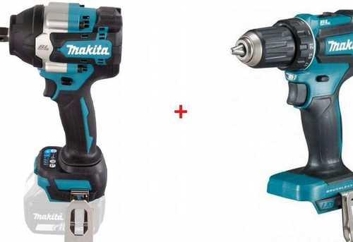 Набор Makita DTW700z + DDF485z новый