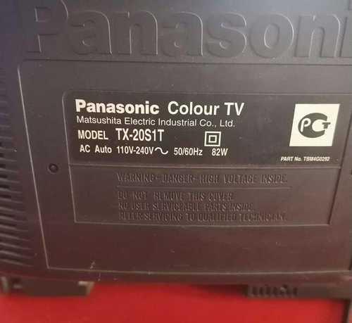 Телевизор бу. Horizont 21A21 и Panasonic TX-20S1T