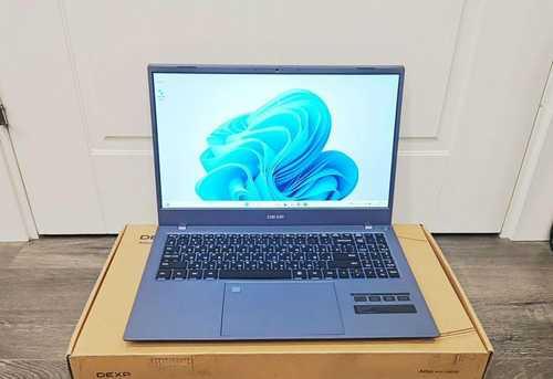 Новый ноутбук Dexp 15" /Core i3 1215U/8/256SSD