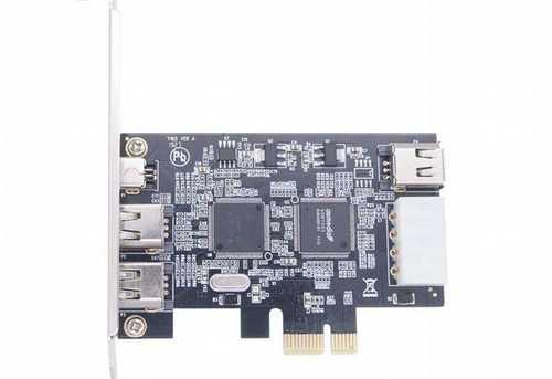 PCI-E Firewire ieee 1394 карта видеозахвата