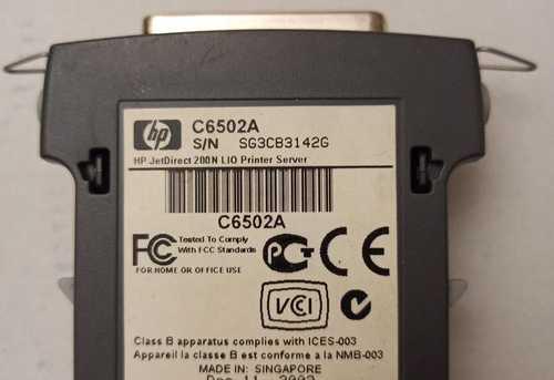 Модуль параллельного порта HP C6502A