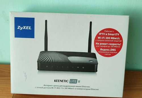 Wi-Fi роутер-центр ZyXel Keenetic II