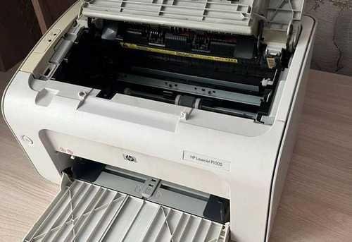 Принтер HP LaserJet P1005 (CB410A 600x600 A4 15ppm
