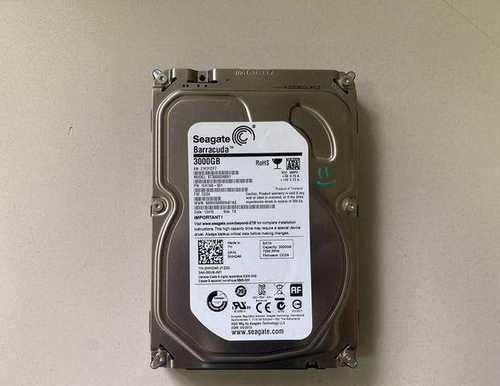 3TB HDD 3.5" Seagate