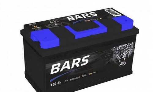 Аккумулятор 6ст-100 Bars Premium обратная пол