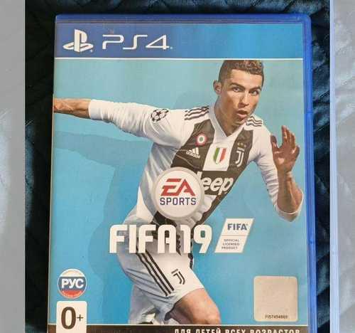Fifa 19 ps4 диск