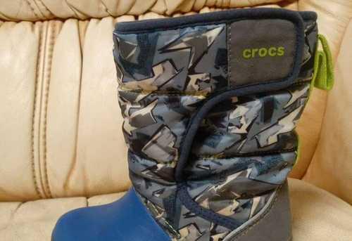 Crocs детские утеплённые оригинал