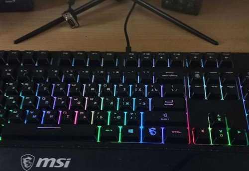 Игровая клавиатура msi vigor gk20