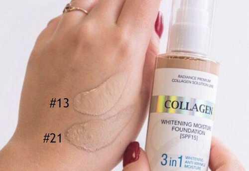 Тональный крем для лица Enough Collagen 3 In 1