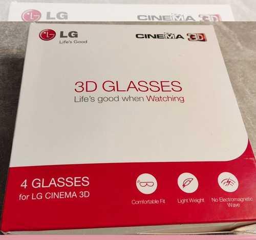 3D очки lg