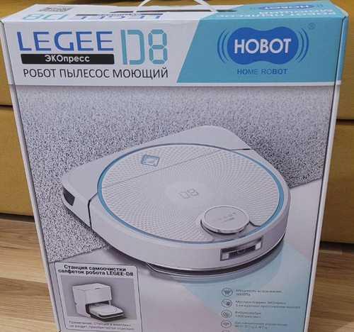 Робот пылесос hobot legee d8 новый