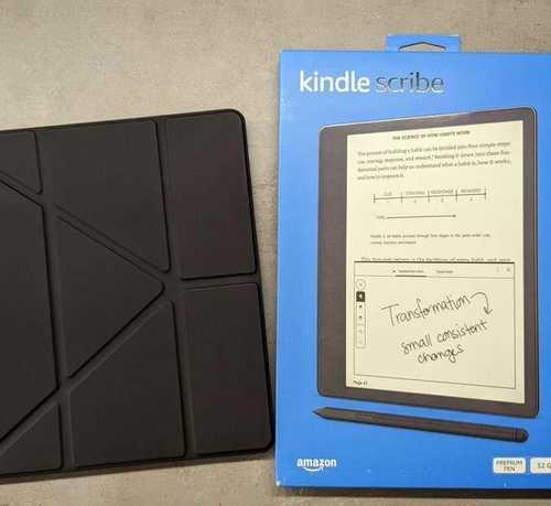 Amazon Kindle Scribe 32 Гб + Premium pen + Чехол