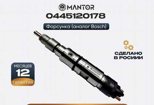 Форсунка топливная mantor Common Rail 0445120178