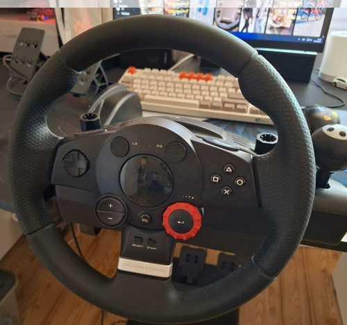 Руль игровой для пк Logitech driving force gt